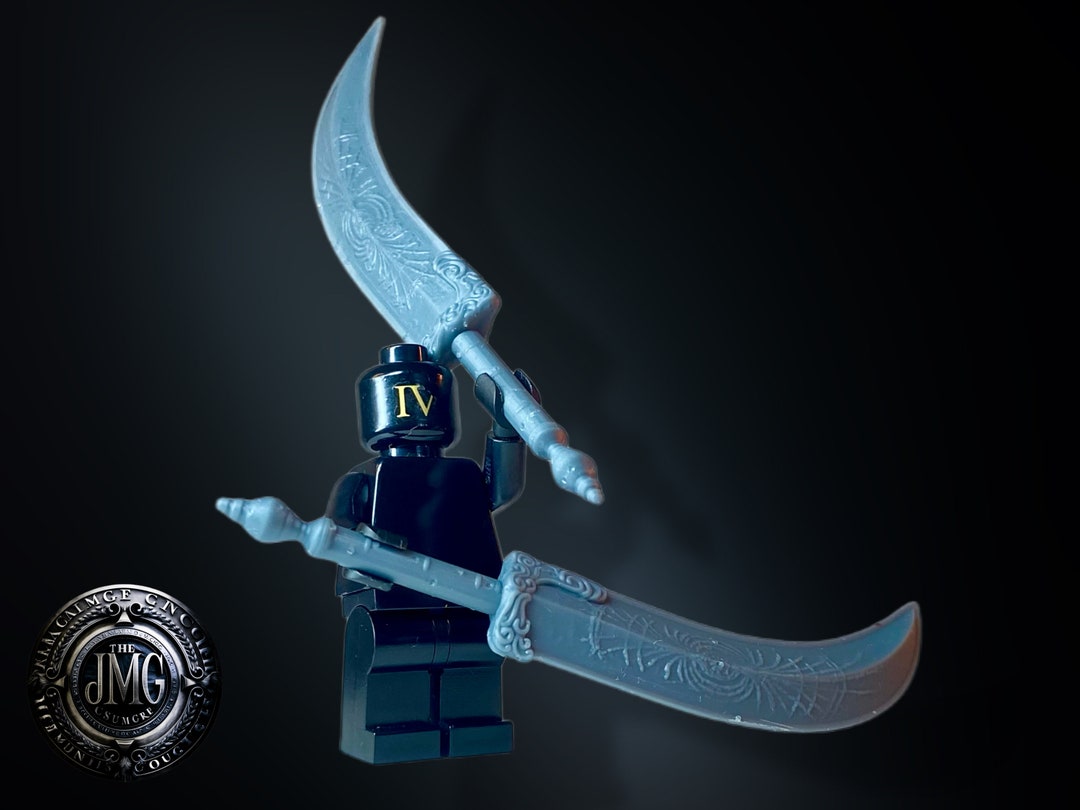 Ancient Scourge Blades 8K Premium Handmade Professional Custom Print ...