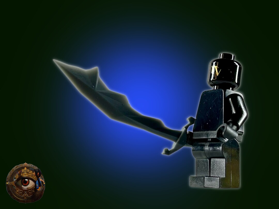 Dragon Scimitar V.2. 8K Premium Custom Design Print Runescape / OSRS ...