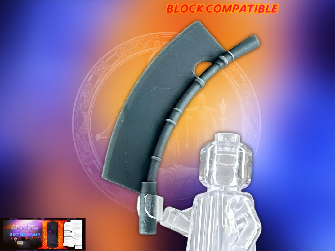 GREAT CLEAVER Fits All Minifigures Collectible Weapon Accessory Premium ...