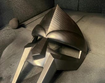 Template MF Doom Mask Papercraft Template, Instant Pdf Download, 3D Low ...