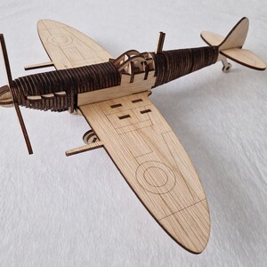 Spitfire Laser Cut File - Etsy