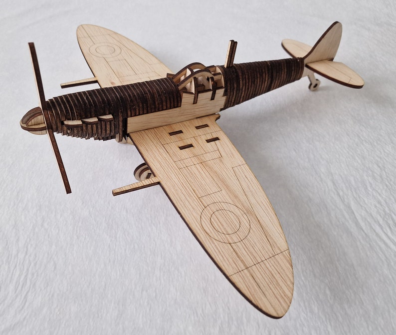 Spitfire Laser Cut File - Etsy