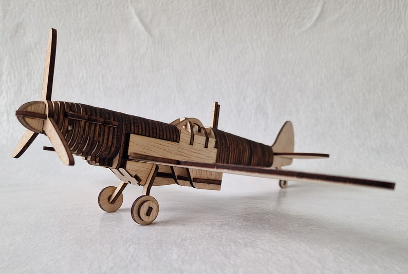 Spitfire Laser Cut File - Etsy