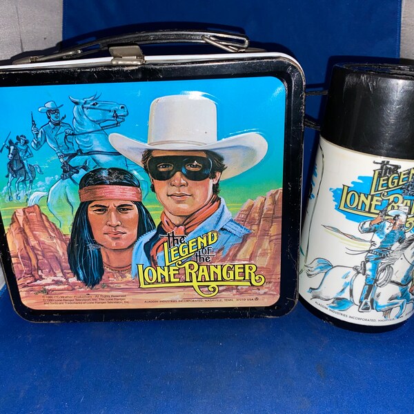 Lone Ranger Lunch Box - Etsy