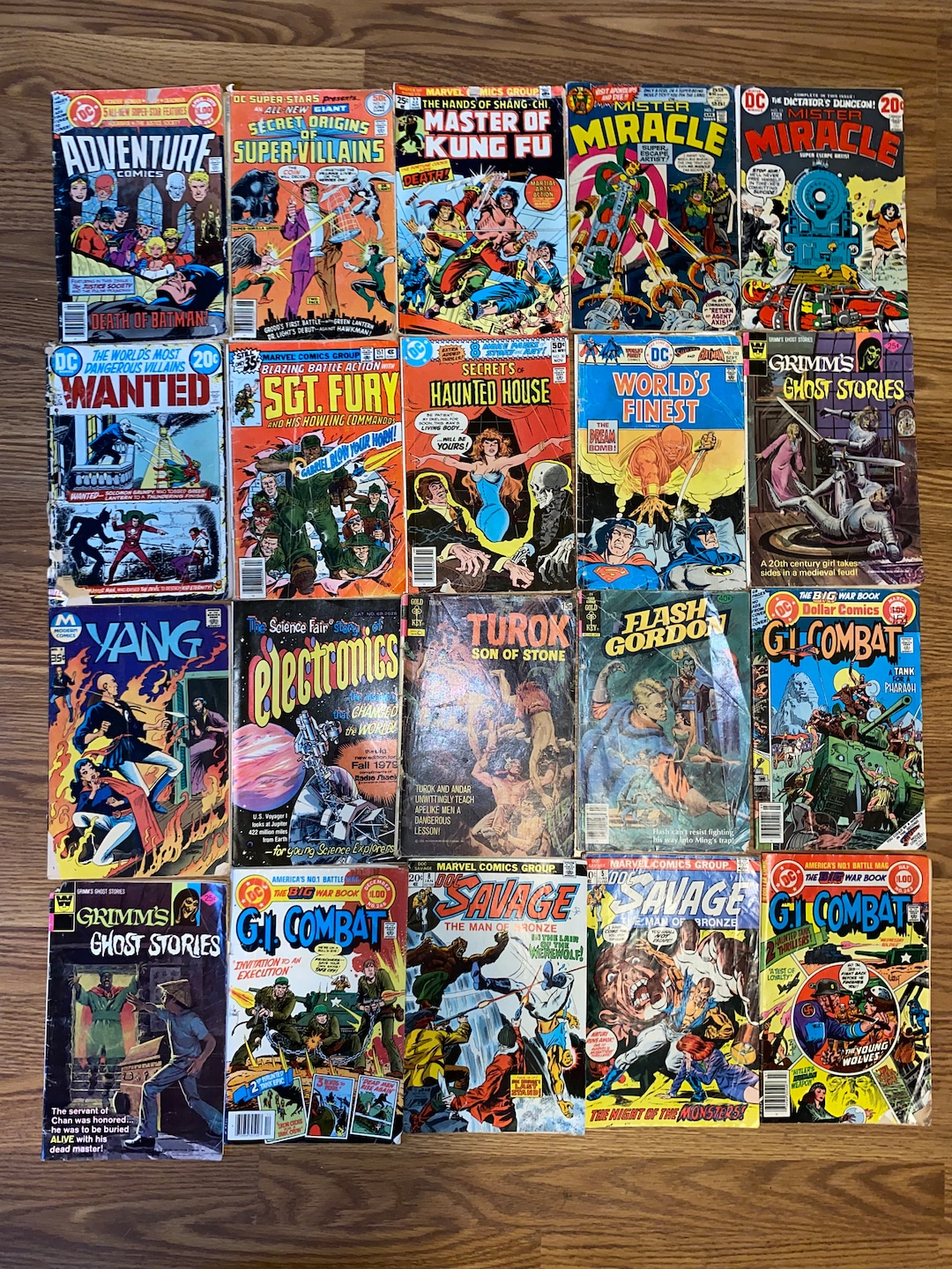 Vintage Lot of 20 of Superhero Comic Books L4 - Etsy