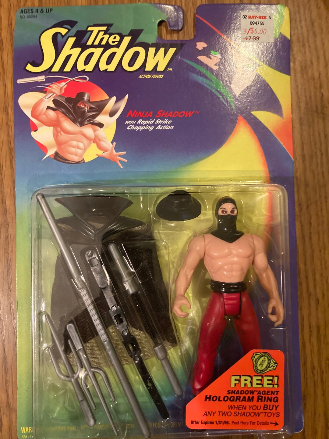 Vintage the Shadow Action Figure Transforming Ninja Shadow by Kenner - Etsy