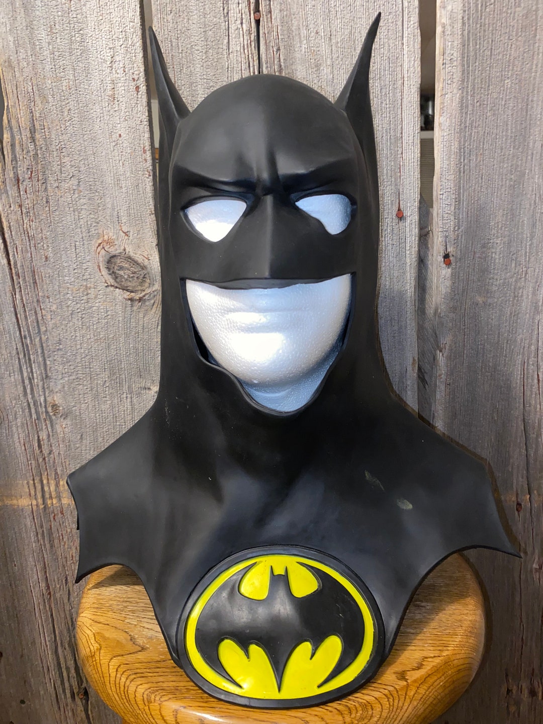 1992 Michael Keaton Batman Returns Rubber Mask by DC Comics Inc - Etsy