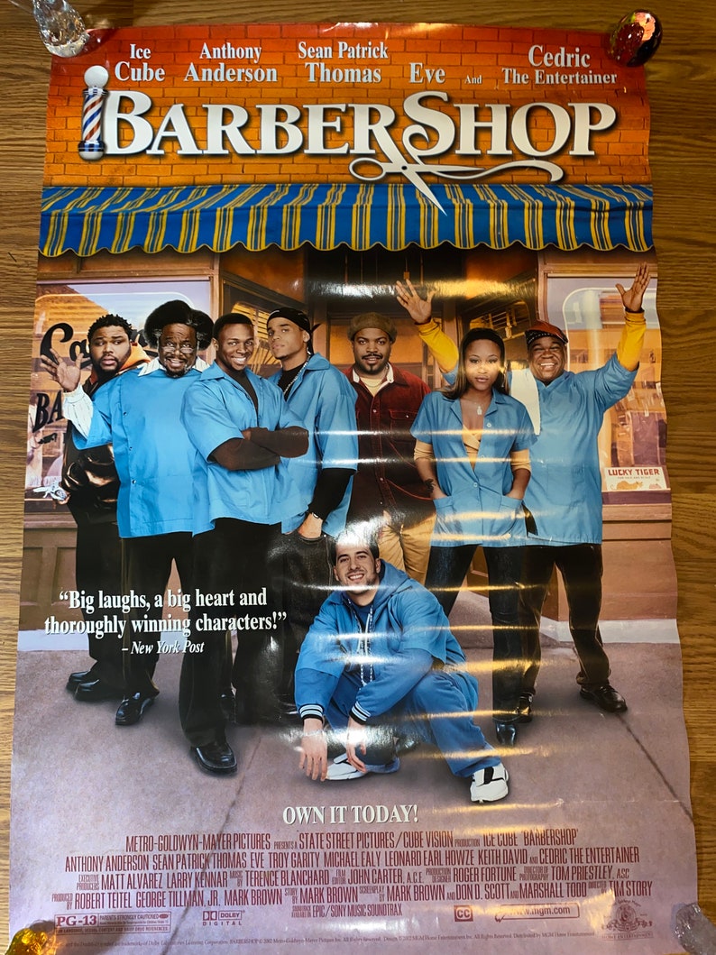 Barbershop Movie Poster - Etsy