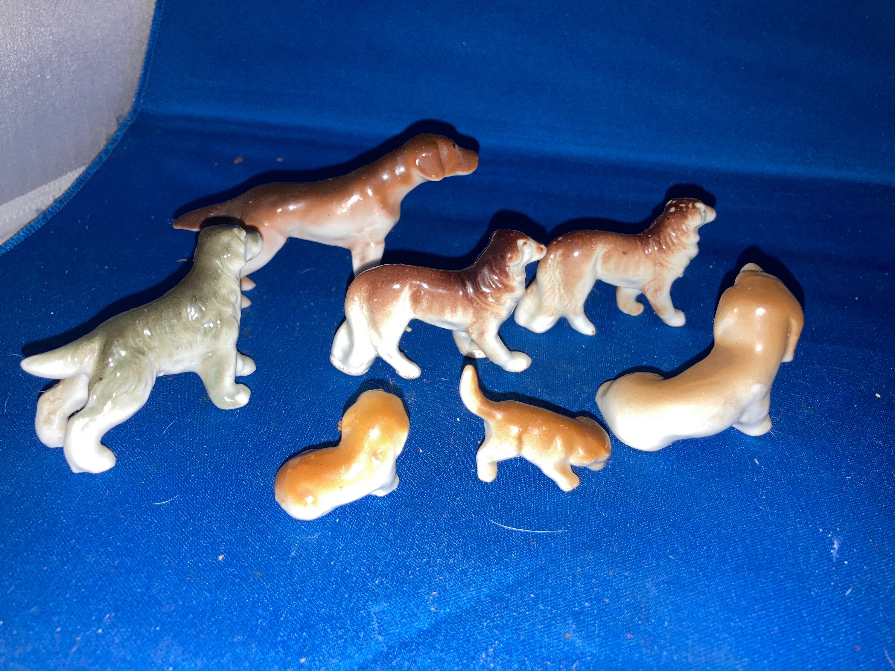 1960s Vintage Bone China Dogs | Etsy