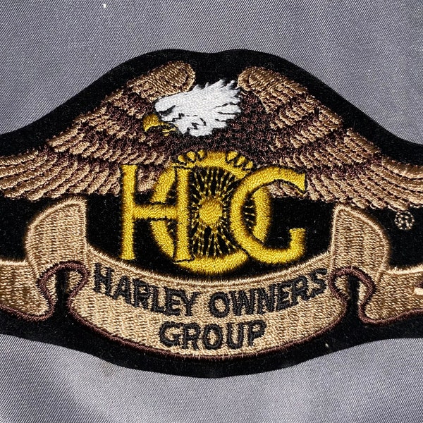 Harley Hog Patch - Etsy