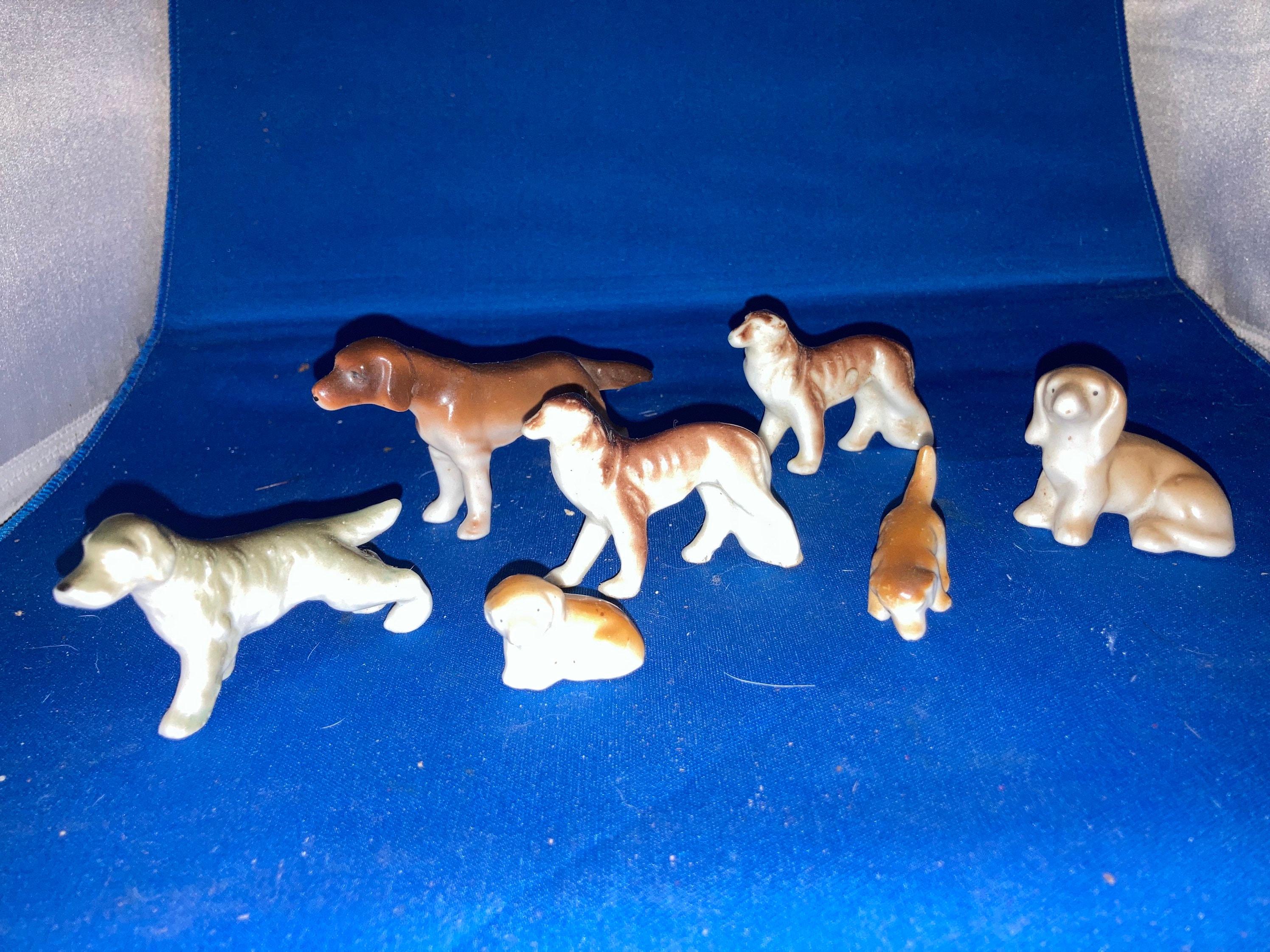 1960s Vintage Bone China Dogs | Etsy