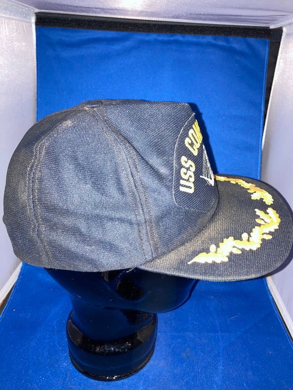 vintage USS Constitution snapback hat - Gem