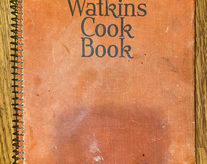 1936 Watkins Cookbook - Etsy