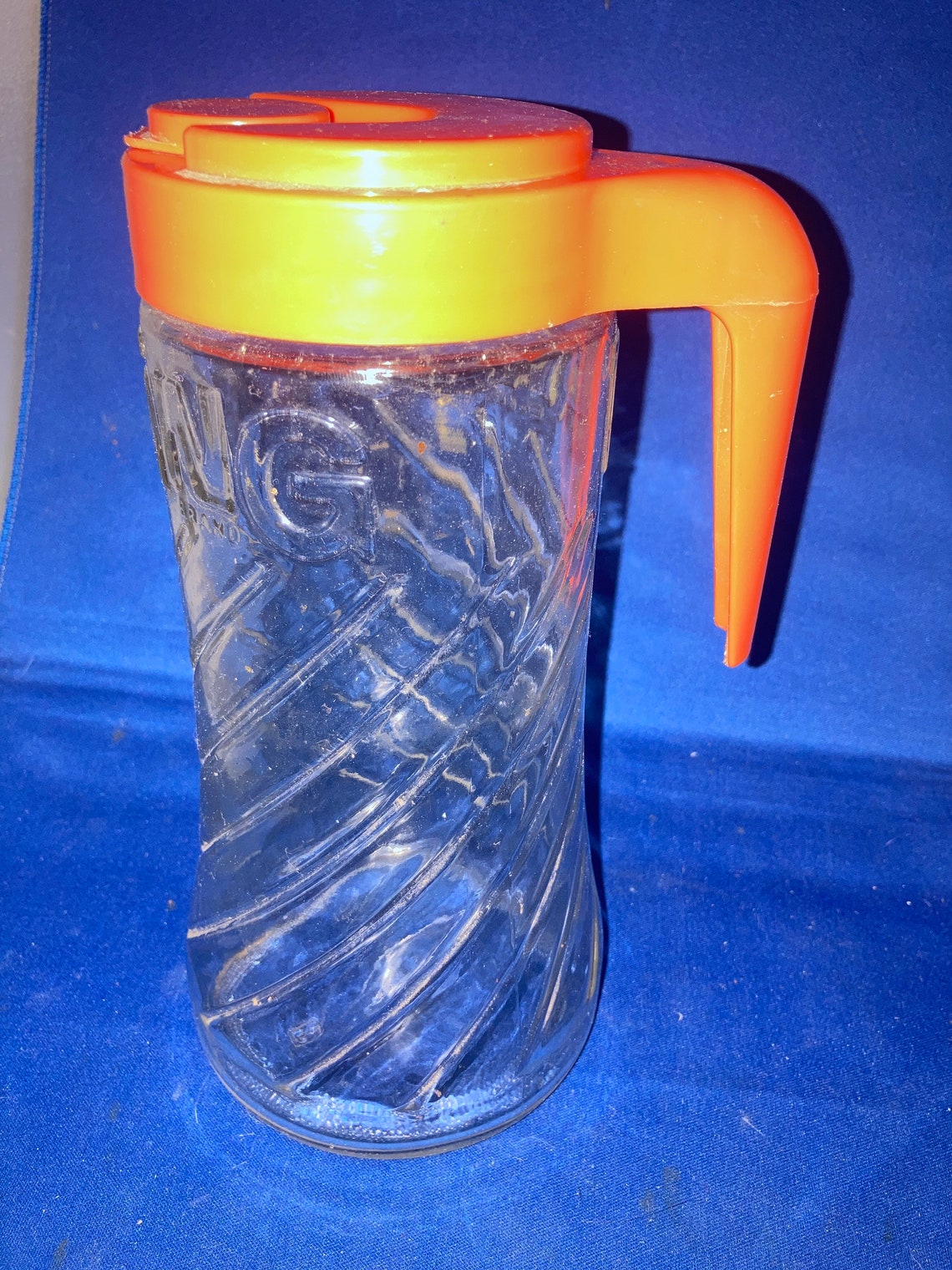 Vintage 1980s Tang Pitcher - Etsy