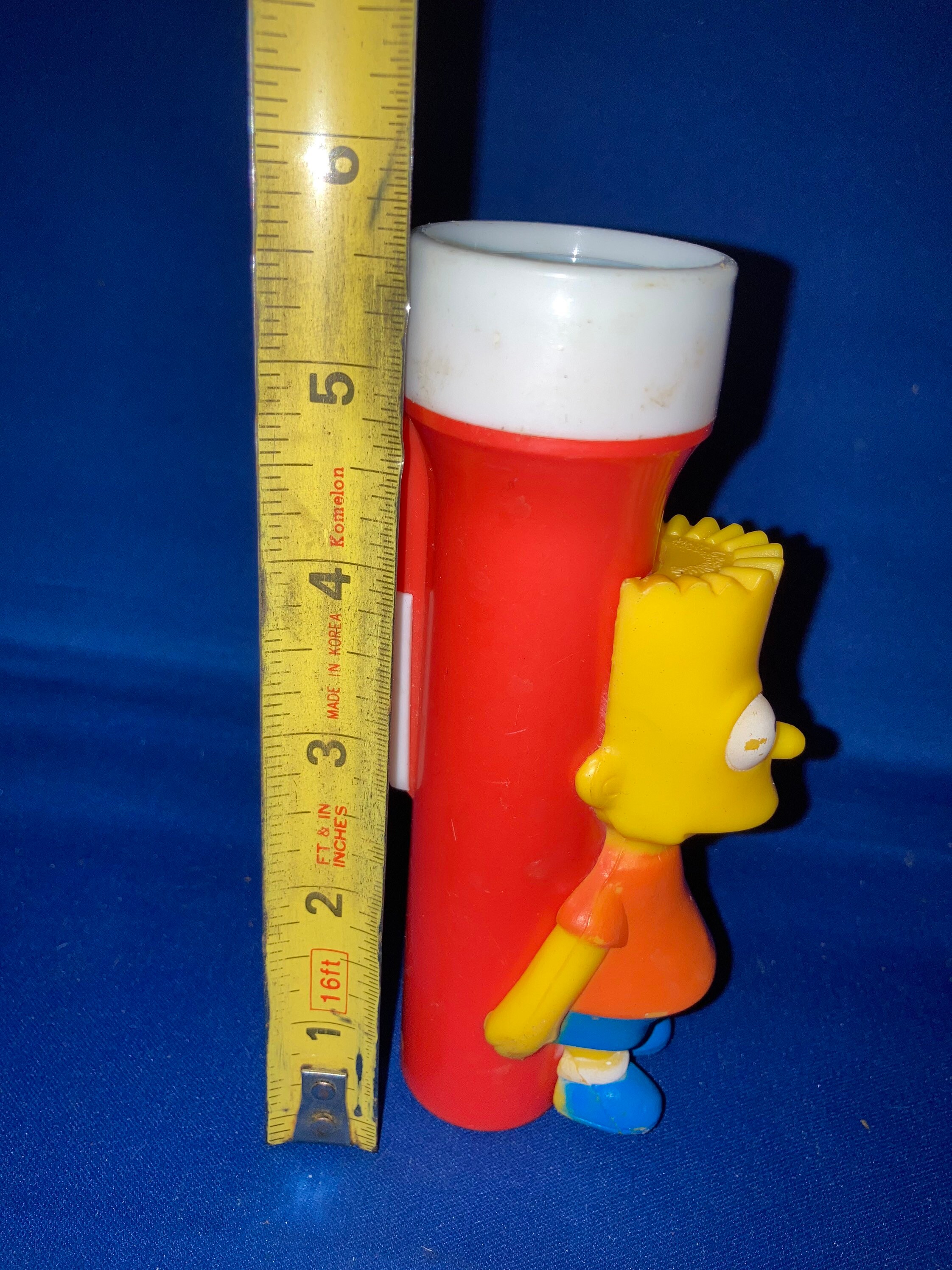 Vintage 1990s Bart Simpson Flashlight - Etsy