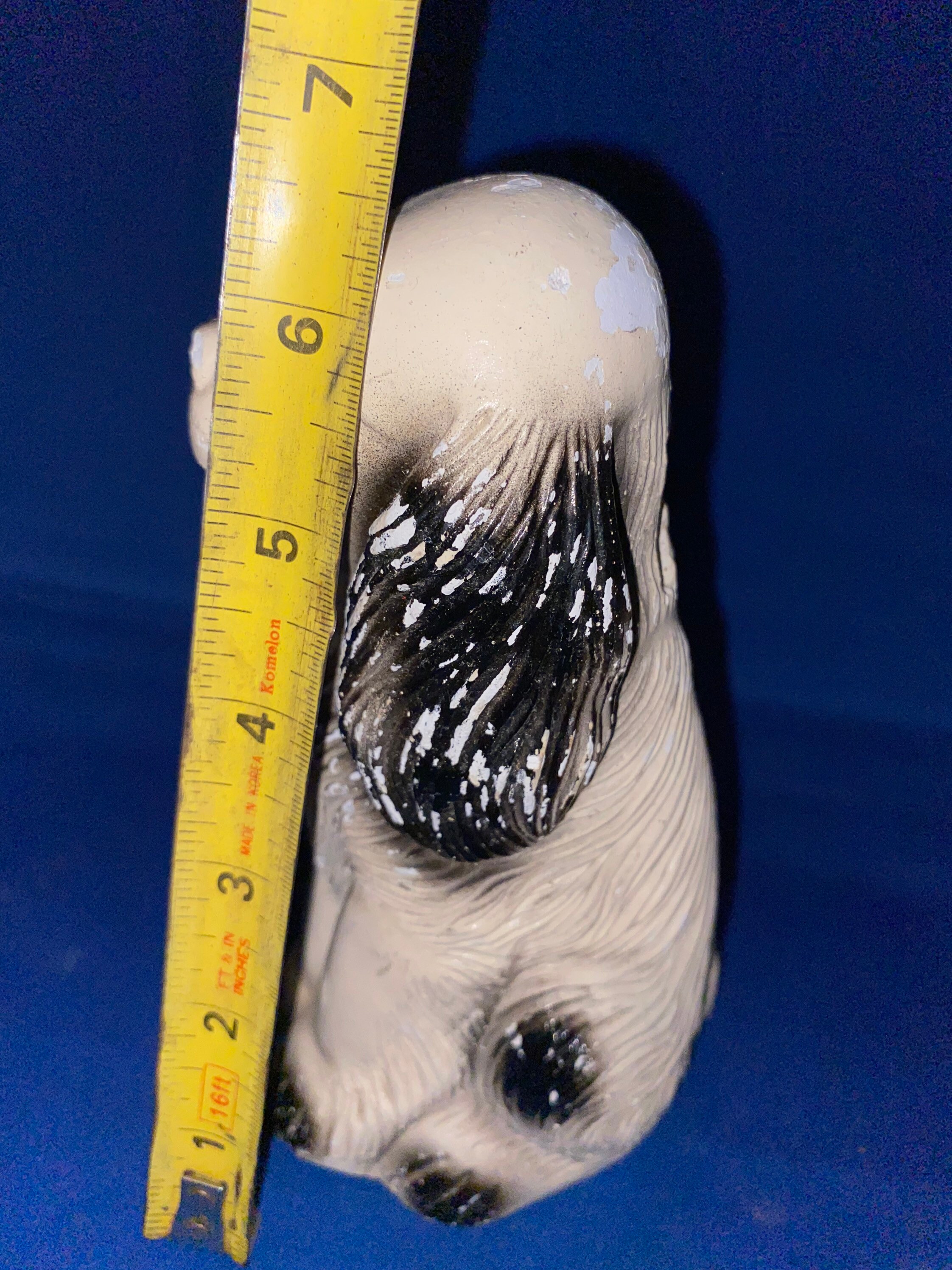 Vintage Chalkware Dog Bank - Etsy