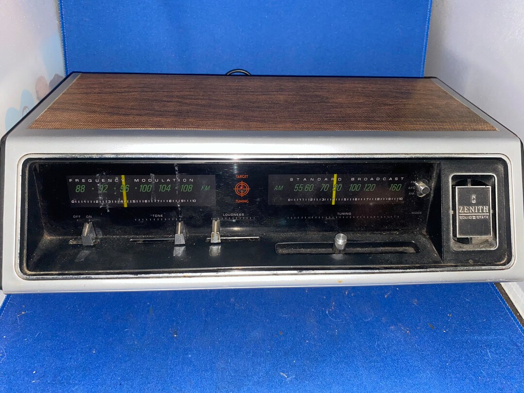 Vintage Working Zenith Solid-state Radio Tested Working Great Does Not ...