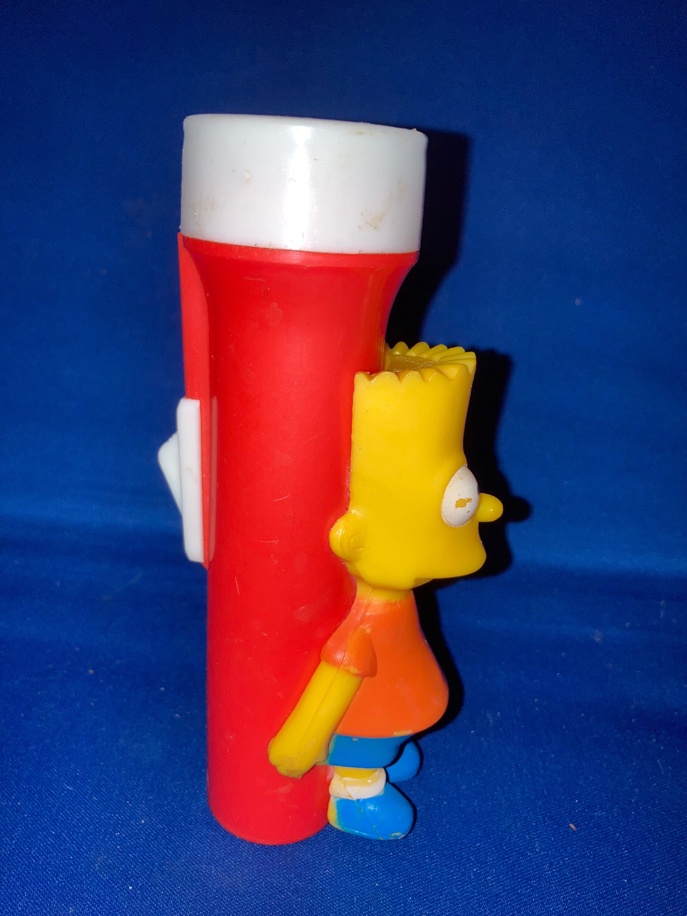 Vintage 1990s Bart Simpson Flashlight - Etsy