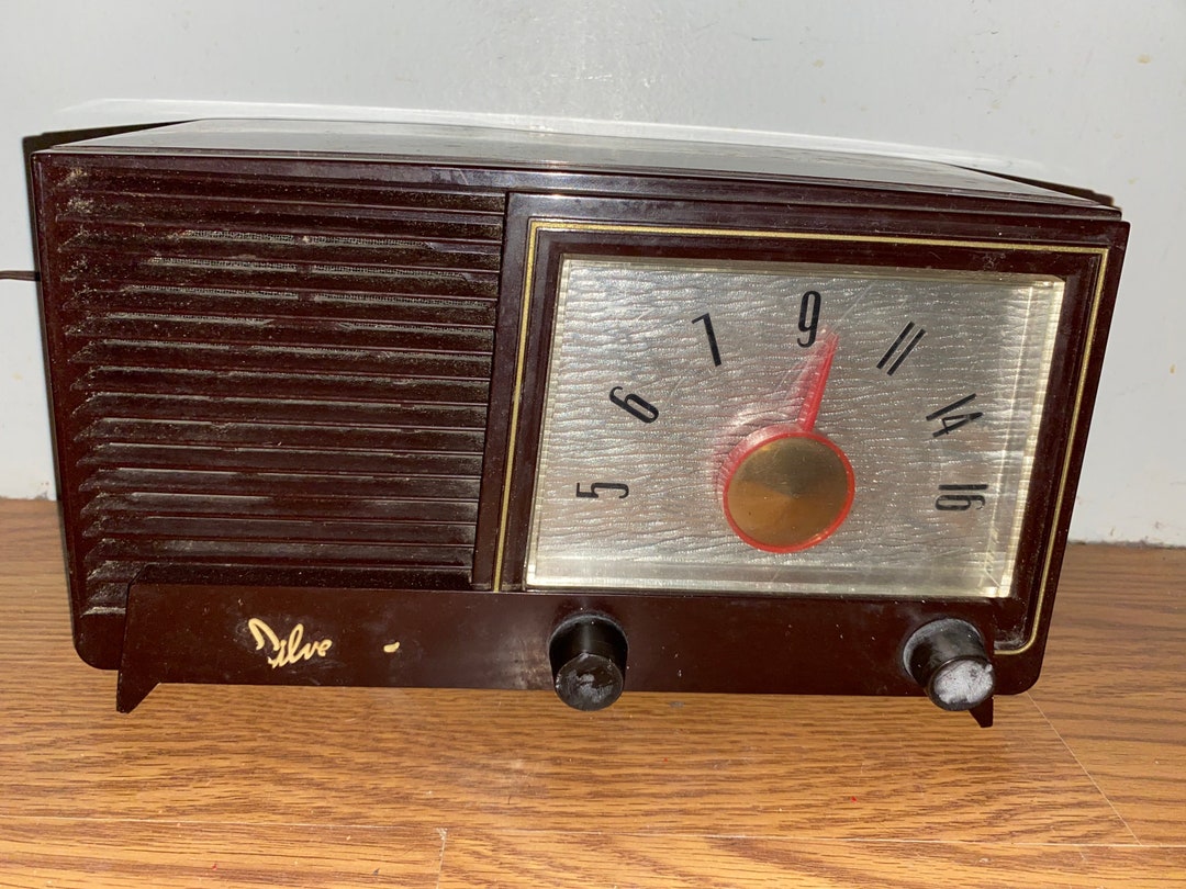 Silvertone Tube Radio Model # 3004 Tested and Working - Etsy