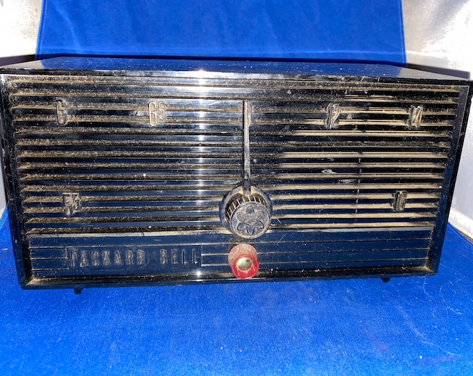 1959 Packard Bell Model 5R5 Tube Radio Tested and Working - Etsy