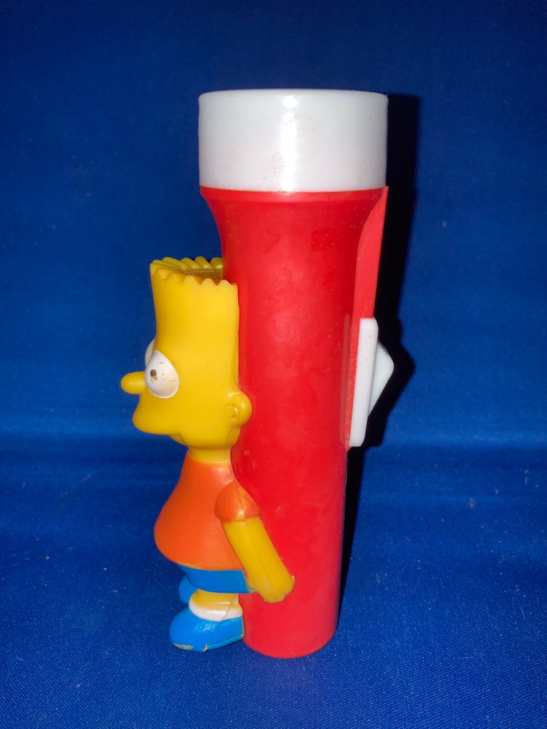 Vintage 1990s Bart Simpson Flashlight - Etsy