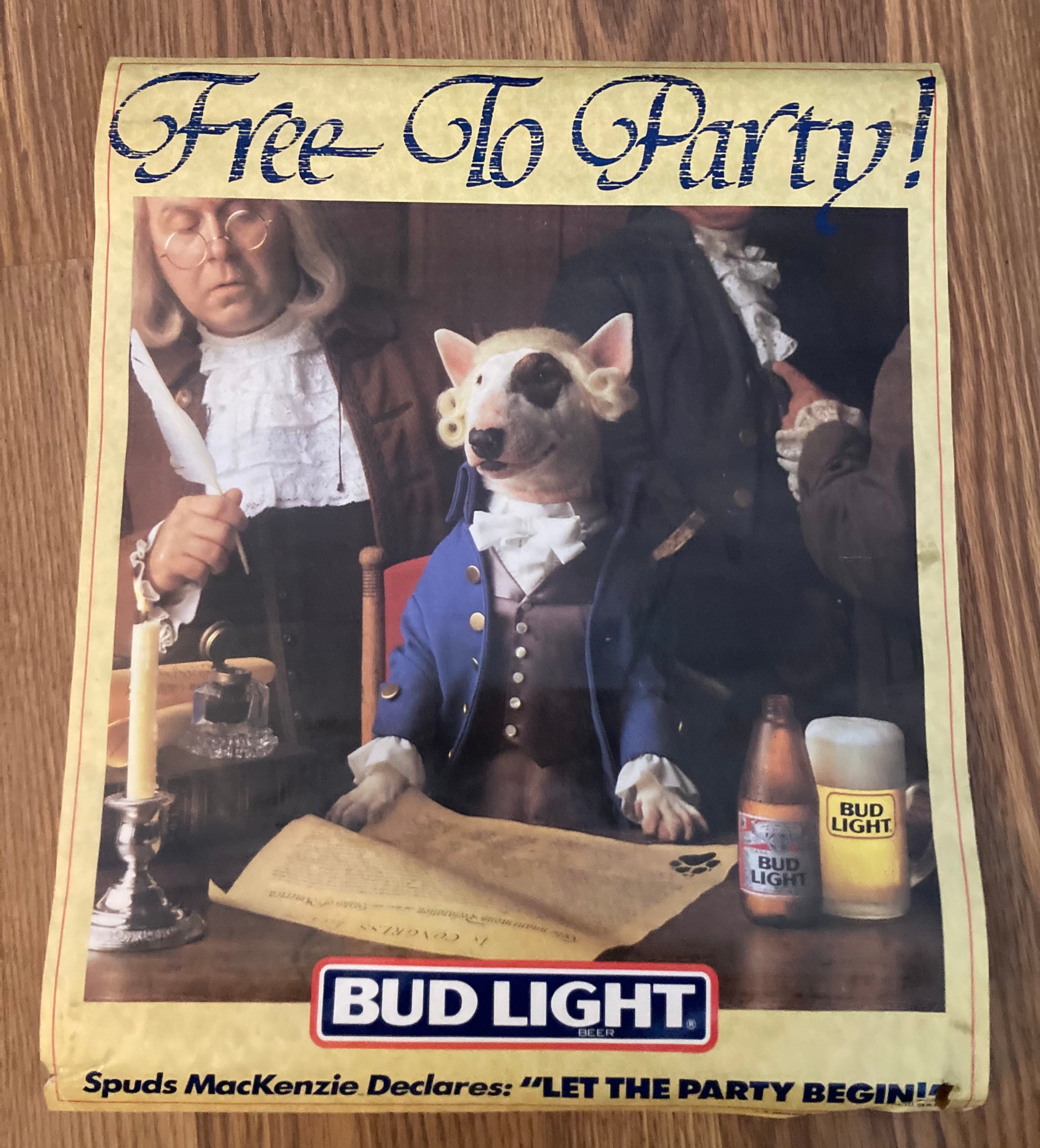 Spud Mckenzie Poster