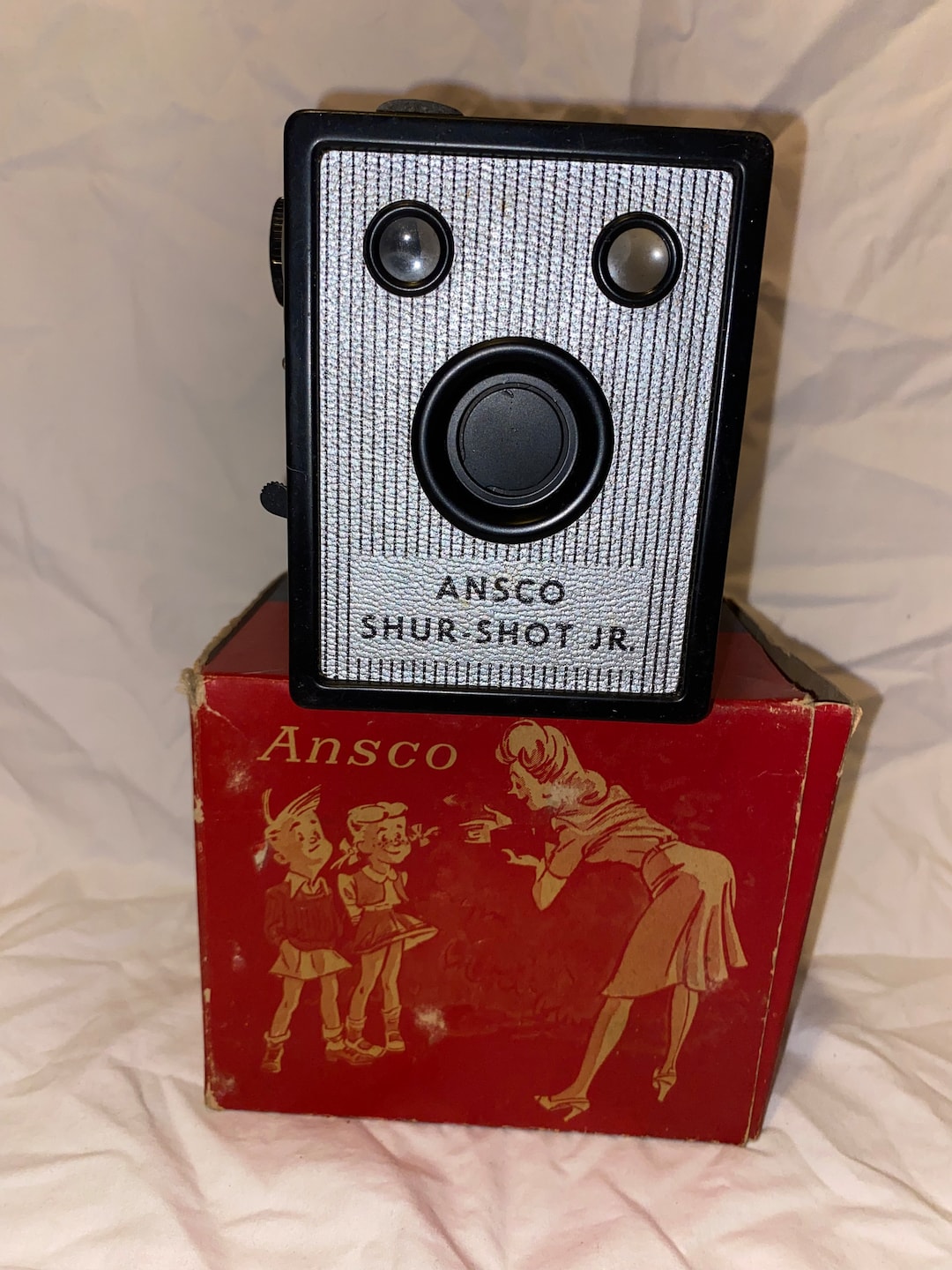 1940s Ansco Shur-shot JR Box Camera in Original Box - Etsy