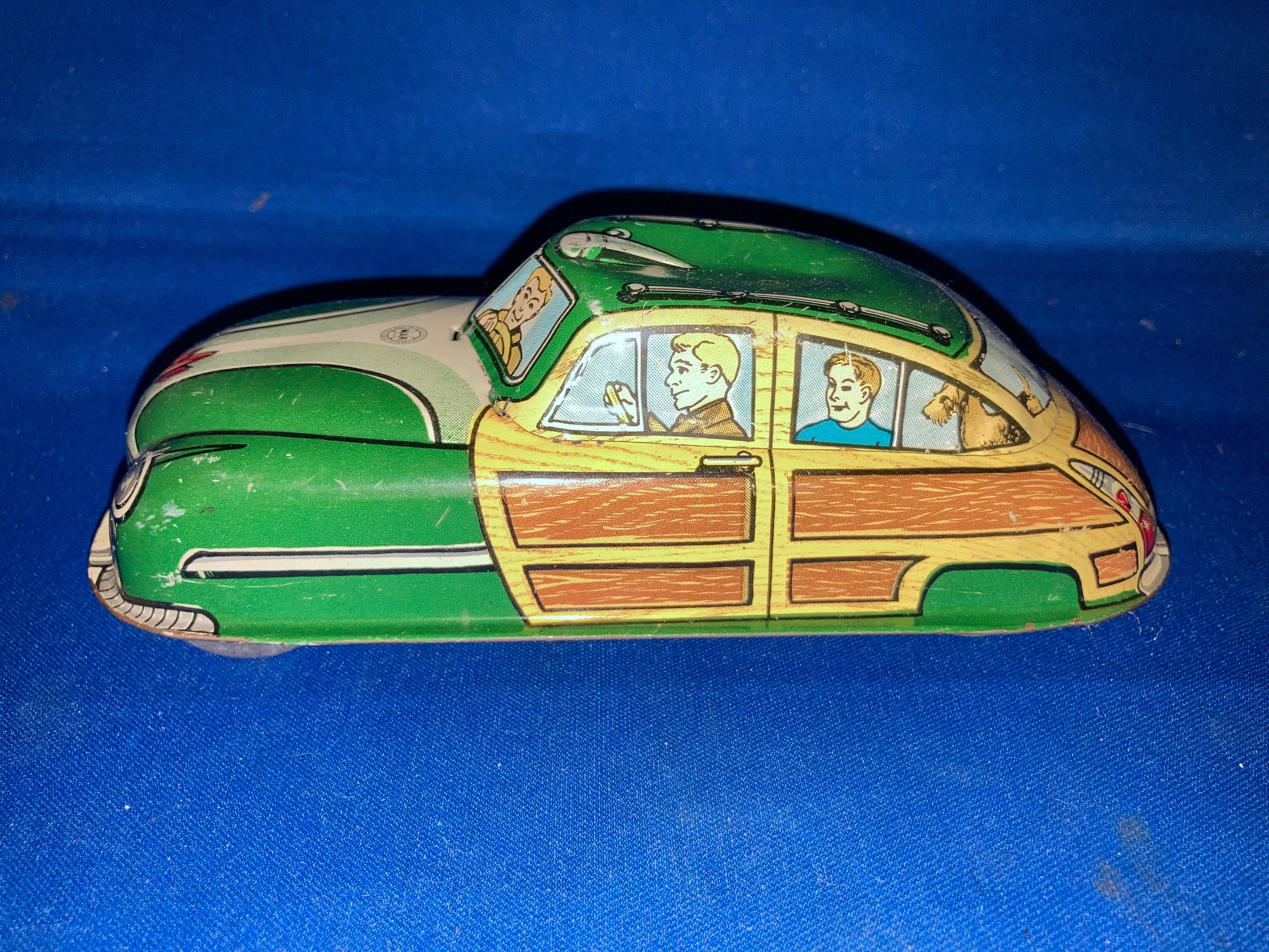 Vintage Wind Up Toy Cars