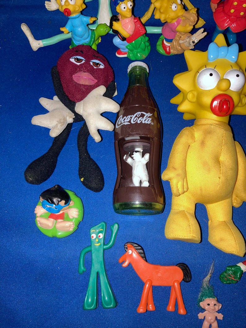 Totally 90s Vintage Throwback Toys the Simpsons Gumby - Etsy