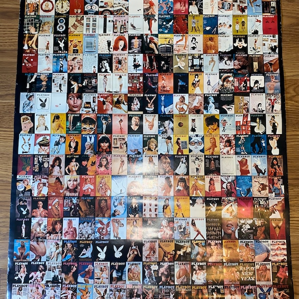 Vintage Playboy Poster - Etsy