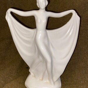 Vintage Ceramic Dancing Ballerina Vase by Block Pottery California Rare ...