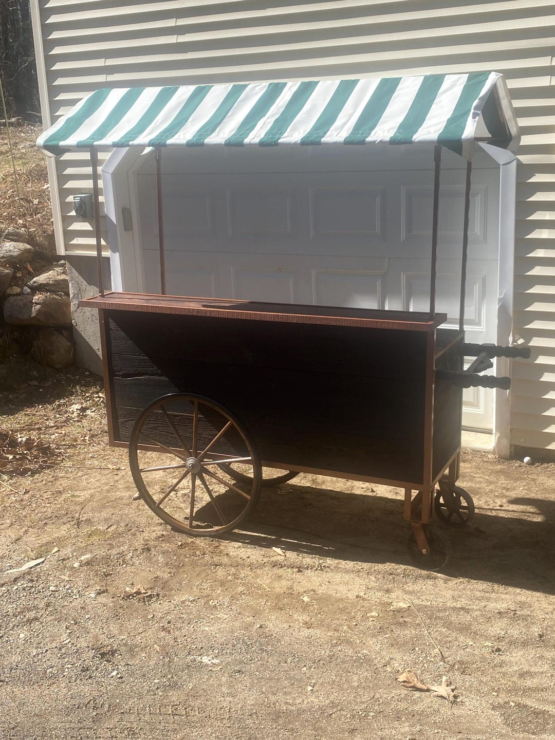 Artisan Bar Cart for Mobile Vendor - Etsy