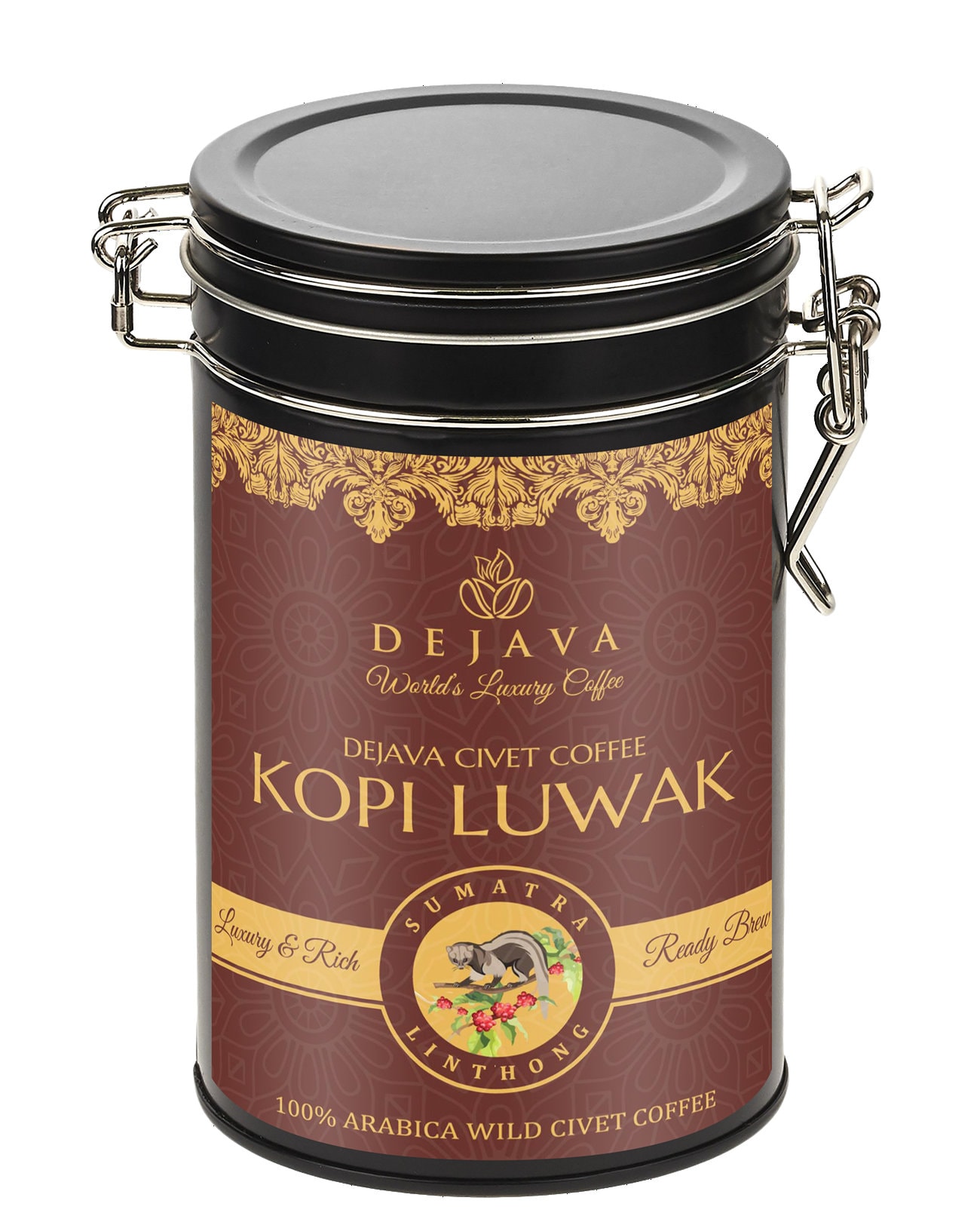 100% Pure Certified SUMATRA LINTONG Wild Civet Kopi Luwak Gift - Etsy