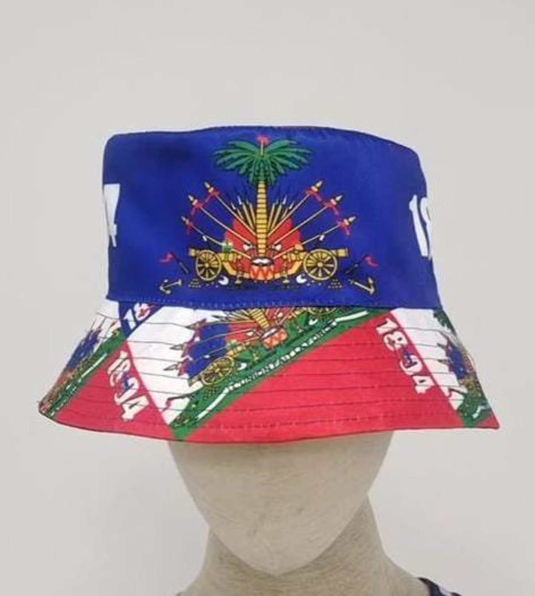Haitian Bucket Hat - Etsy