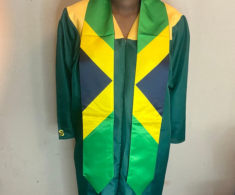 Jamaica Flag Graduation Sash - Etsy