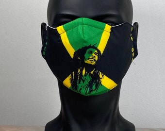 Bob Marley Face Mask | Etsy