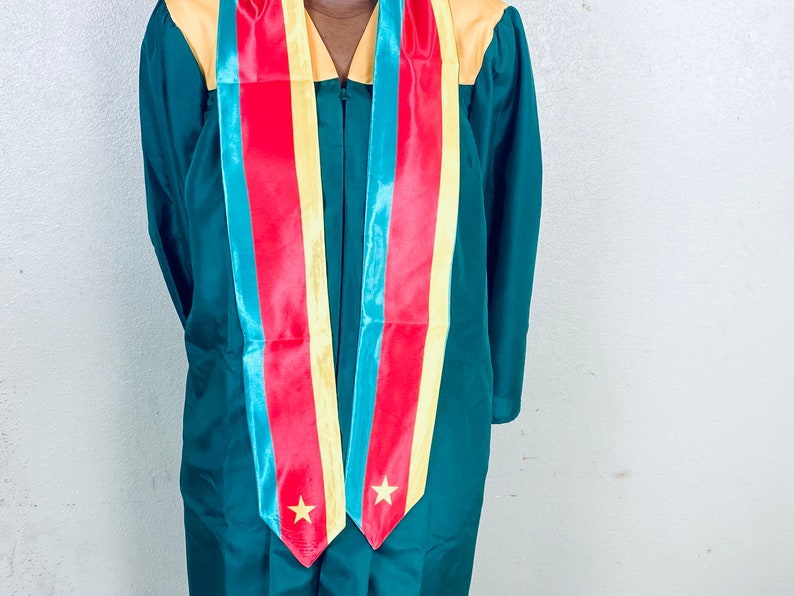 Ghana Flag Graduation Sash - Etsy