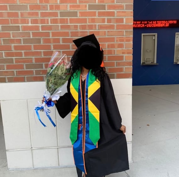 Jamaica Flag Graduation Sash - Etsy