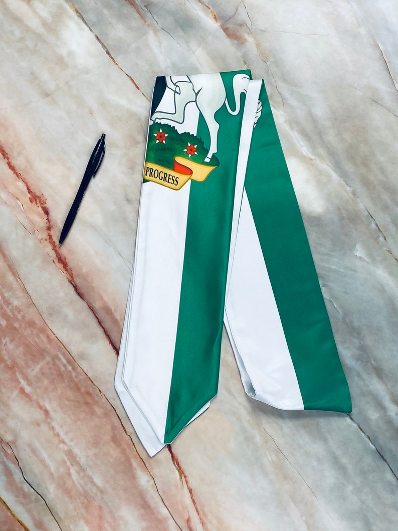Nigeria Graduation Sash - Etsy