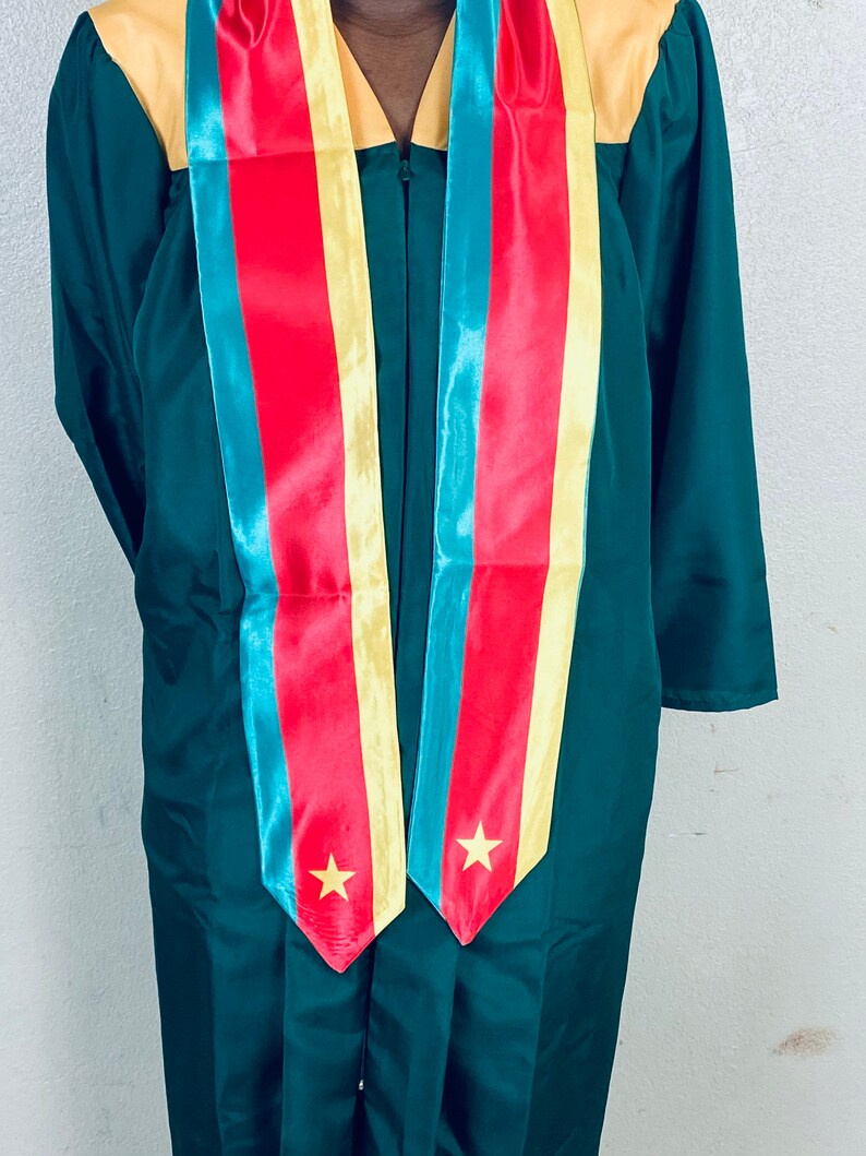 Ghana Flag Graduation Sash - Etsy