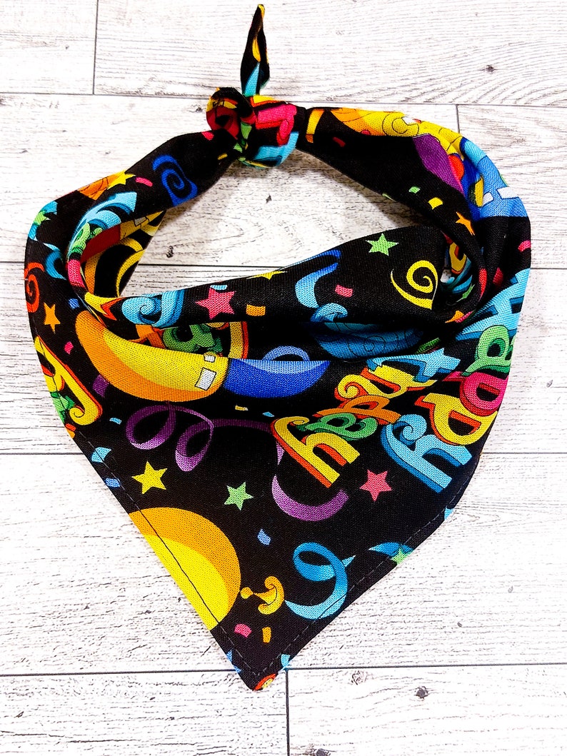 Birthday Dog Bandana ~ Happy Birthday ~ Birthday Gift ~ Dog Bandana ...