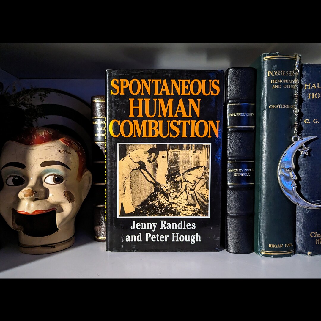 1992 Spontaneous Human Combustion Jenny Randles and Peter Hough - Etsy