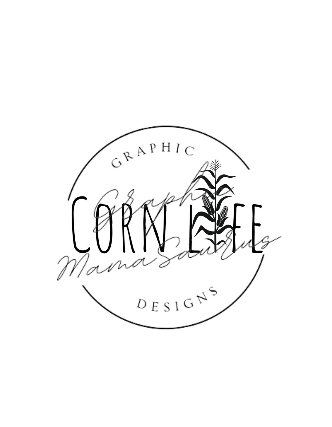 Corn Life Country Livin Sublimation Design - Etsy