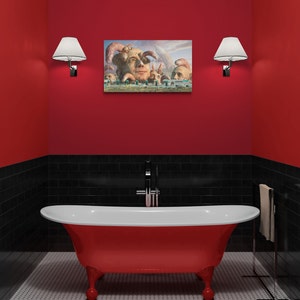 Toxic Masculinity NFT Modern Art - Stretched Canvas Artwork Print for ...