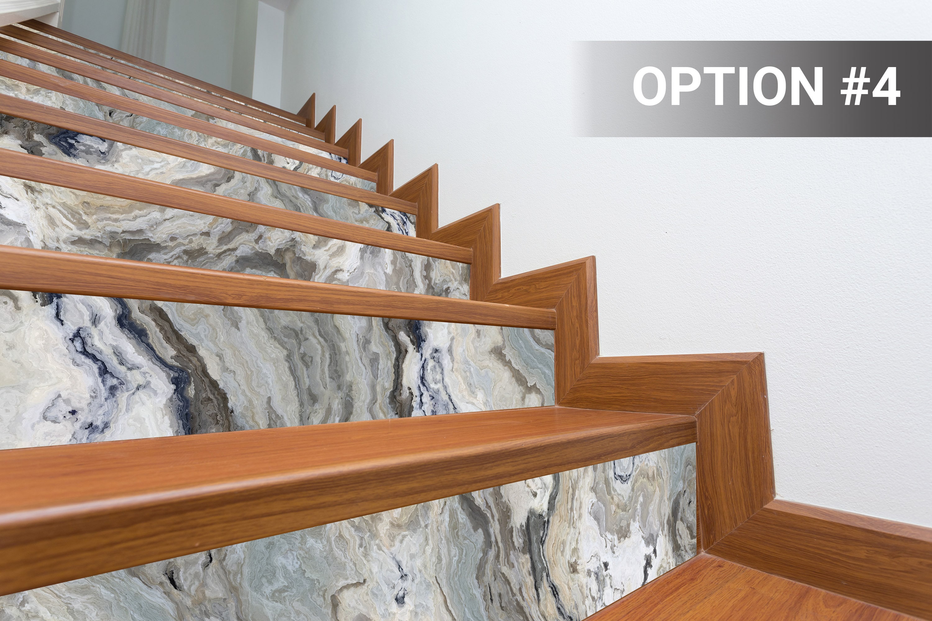 Marble Stair Riser Accents - Peel and Stick - Etsy