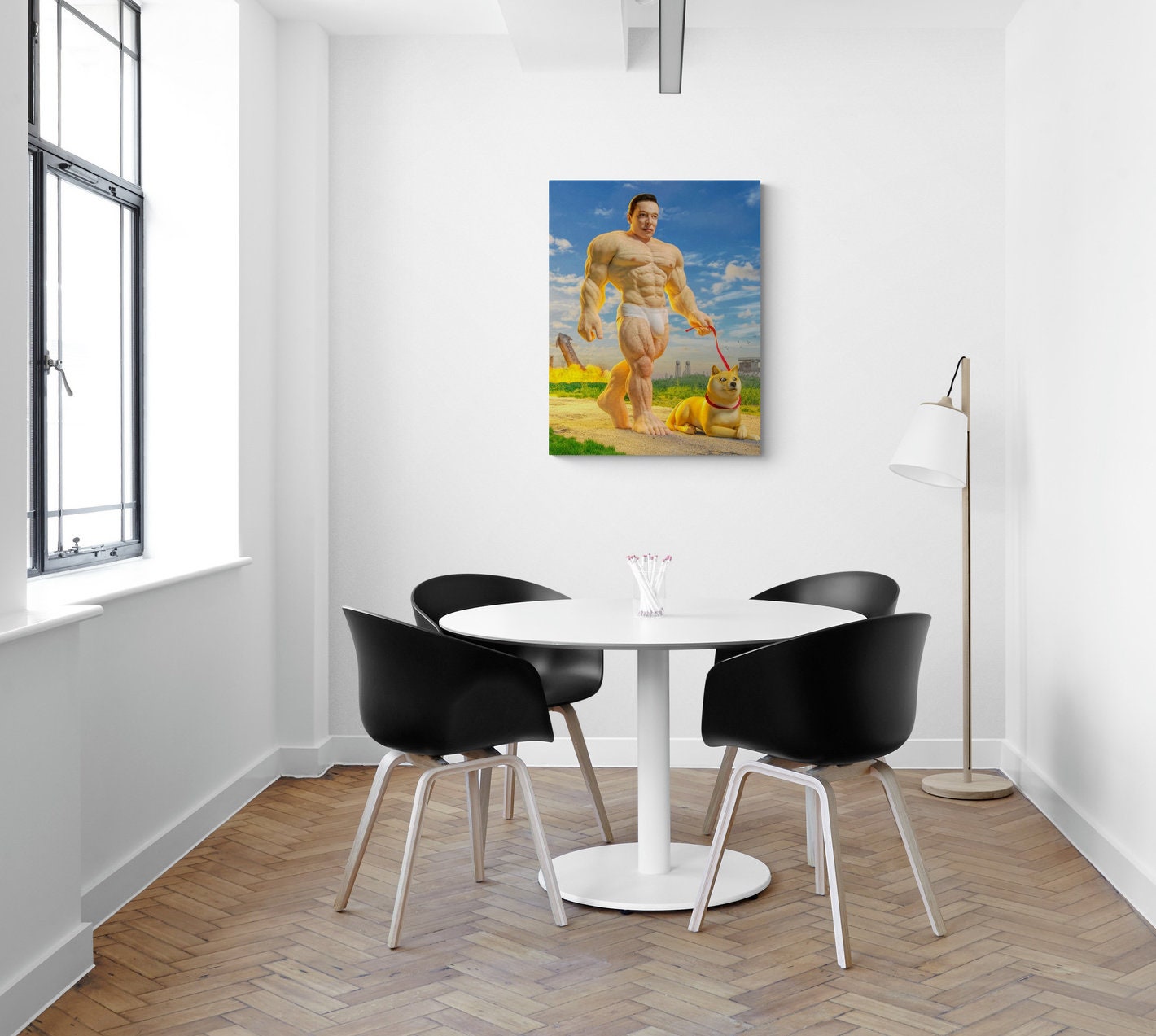 Beeple Gigachad NFT Modern Art Stretched Canvas Artwork - Etsy