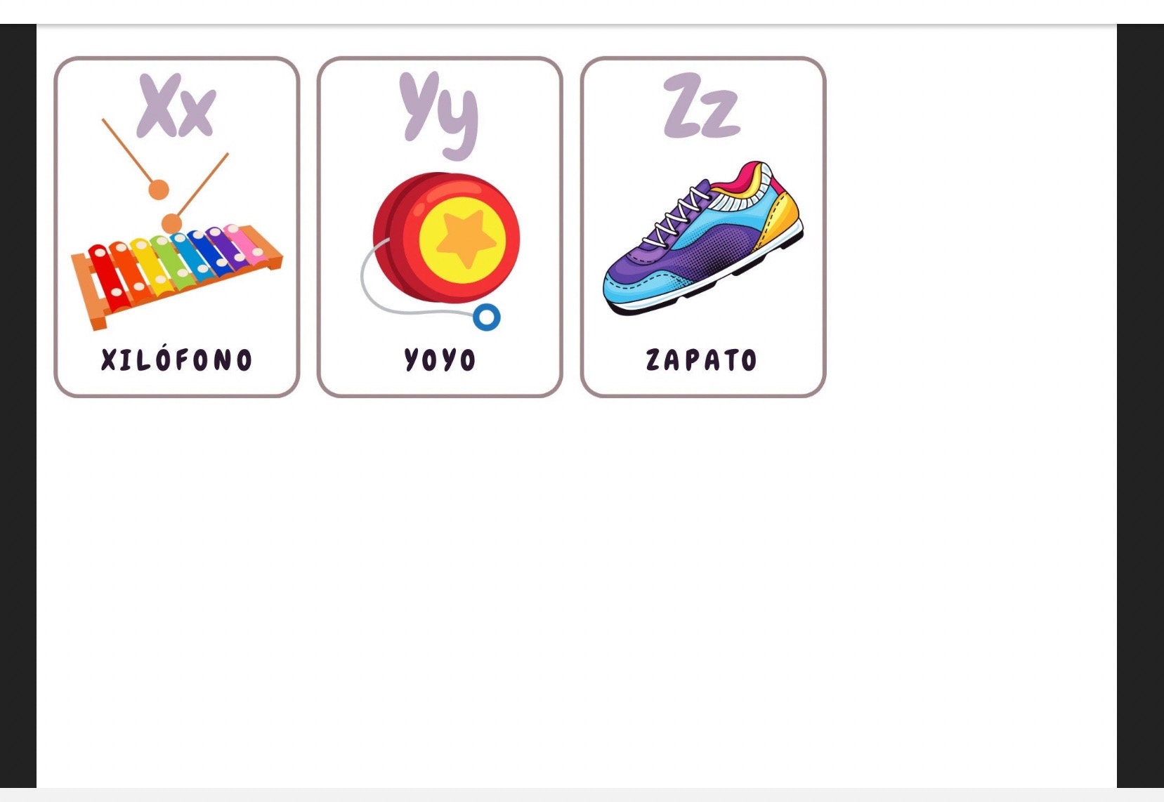 Spanish Alphabet / Abecedario En Español - Etsy