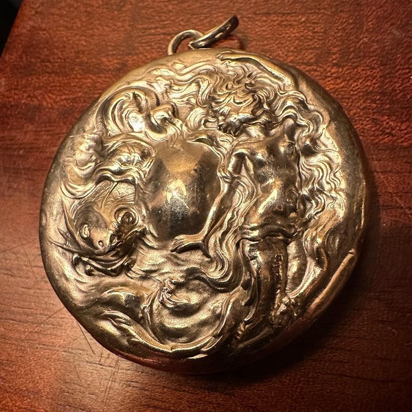 Mermaid Locket - Etsy