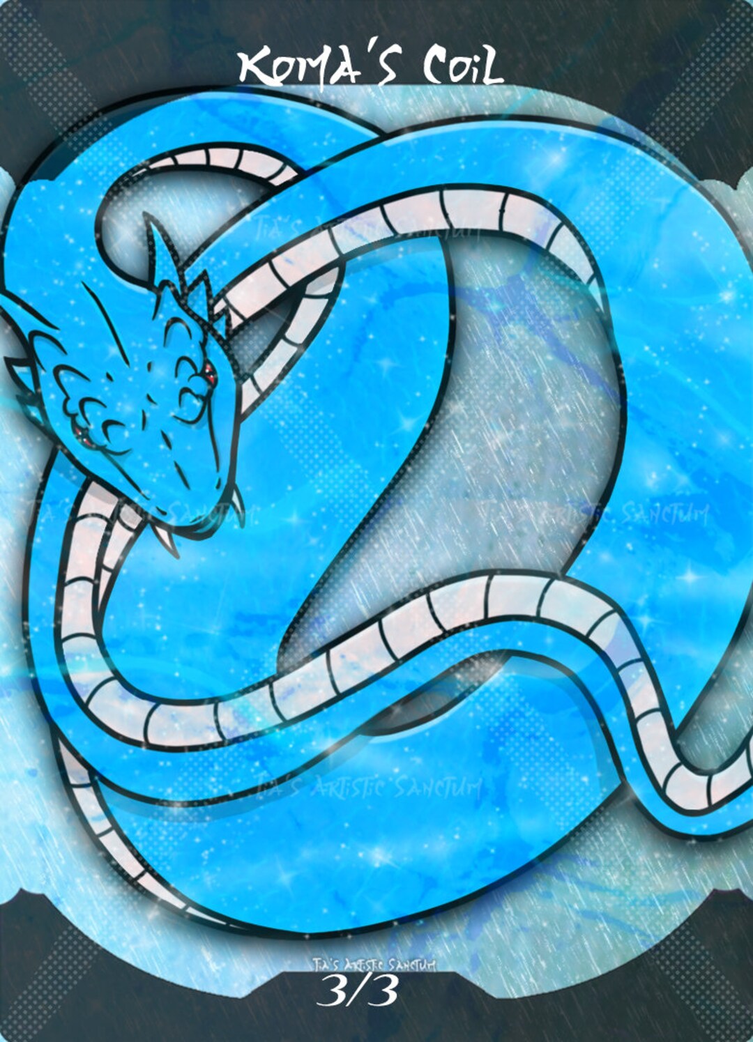 5 Koma's Coil Tokens |MTG| - Etsy