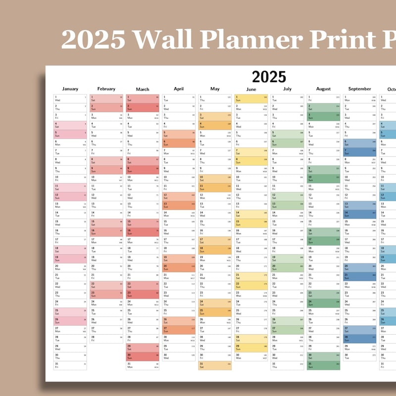 Wall Planner - Etsy
